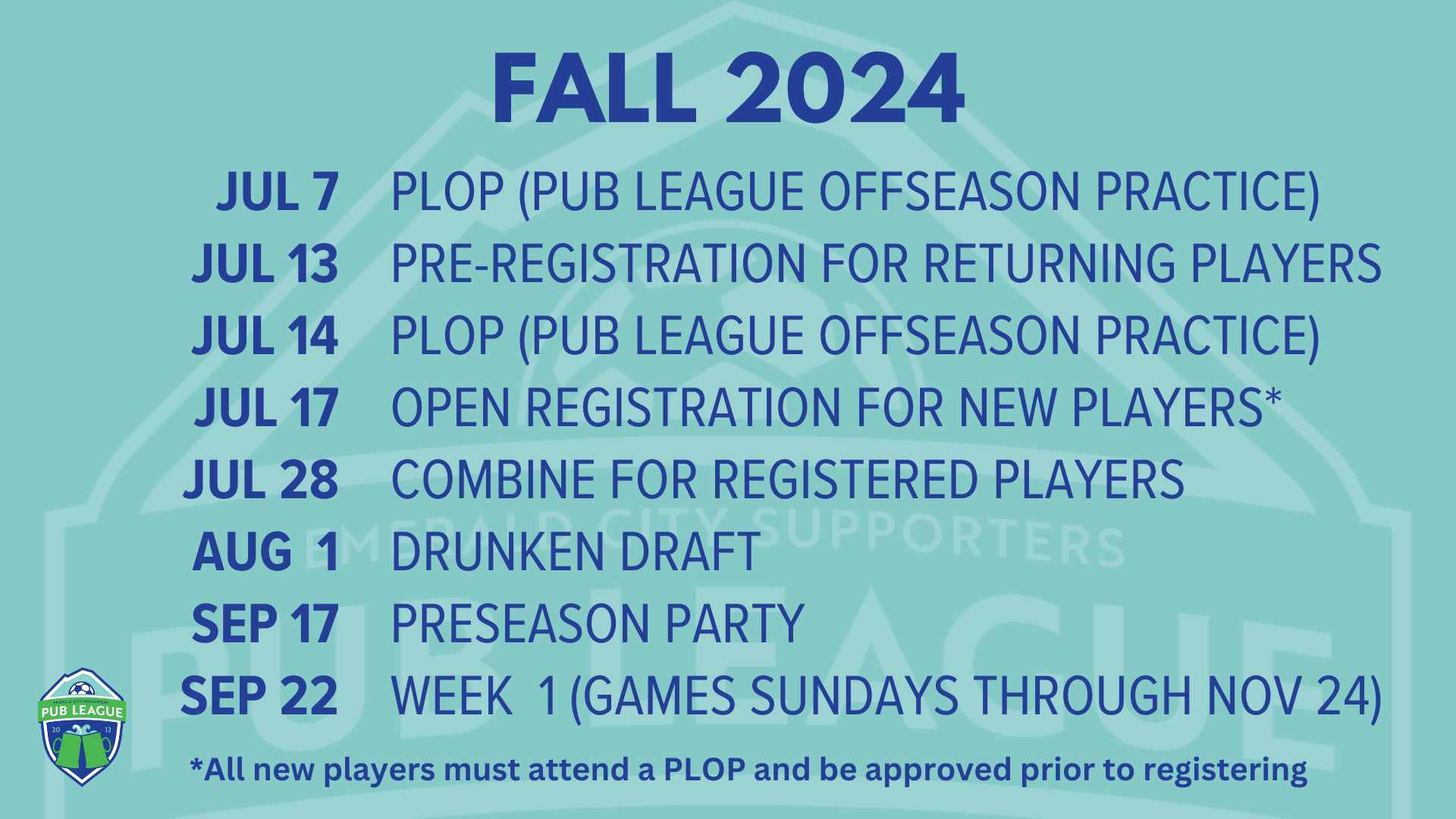 Register - ECS Pub League